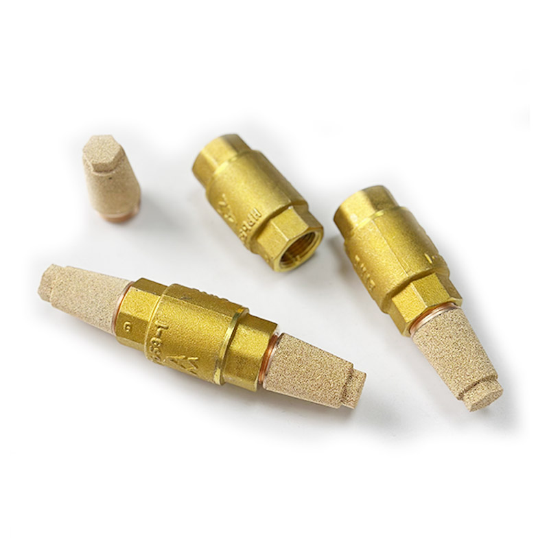 NPT1 Inch Brass One-way Valves with NPT Thread Long Head Pneumatic ...