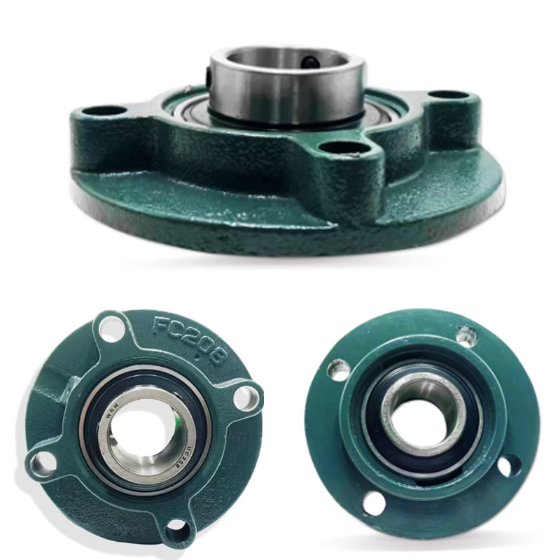 Cast Iron Round Flange UCFC Pillow Block Bearing Housing for Rotating Machines from China ...